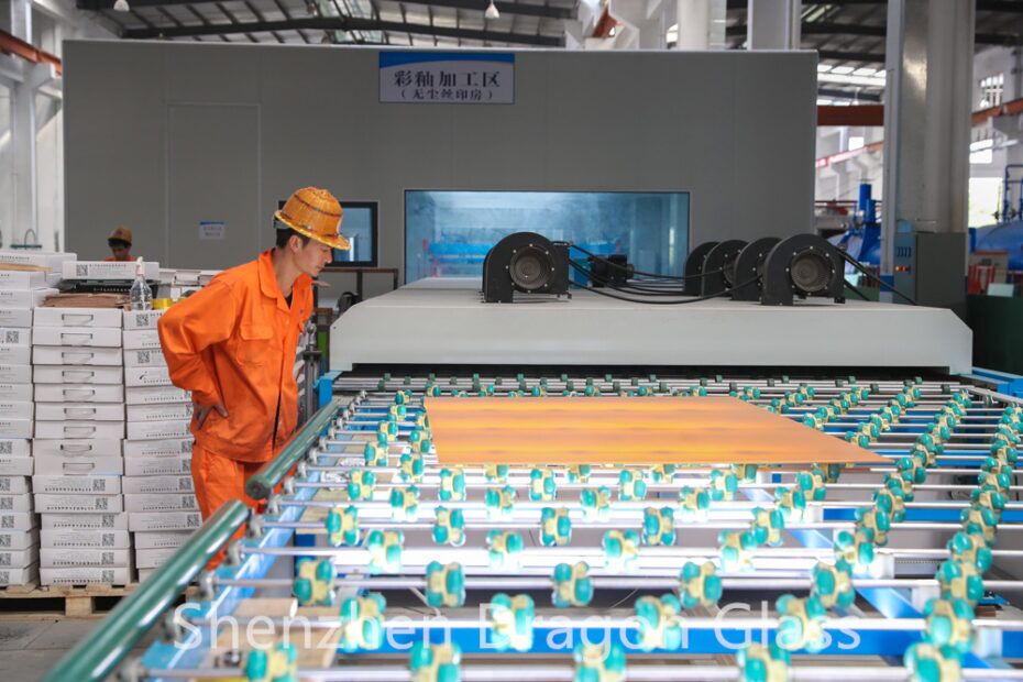 8+12A+8mm Ceramic Fritted Insulated Glass Reliable Factory