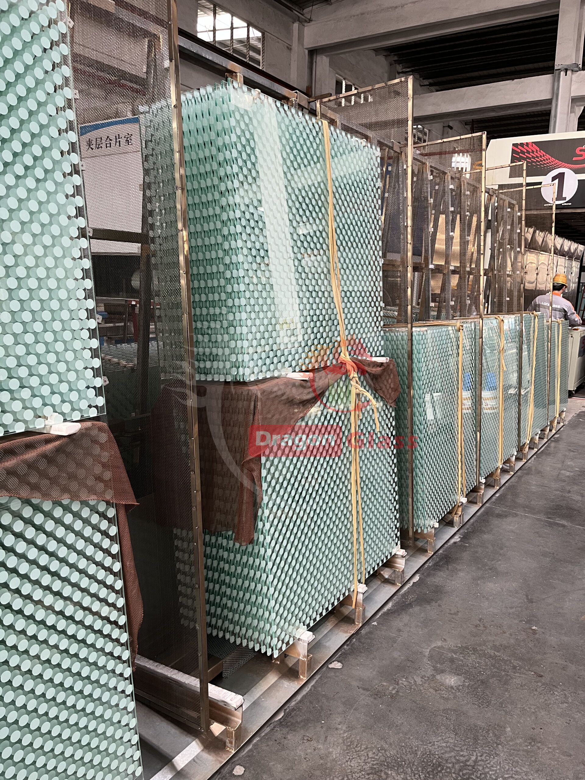 IGCC Wonderful 10mm+12A+13.52mm Dots Ceramic Fritted Laminated ...