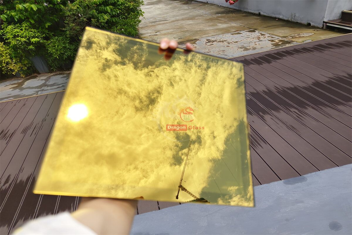 Amazing Factory Direct Sale 1-inch Golden Coating Double Glazing ...